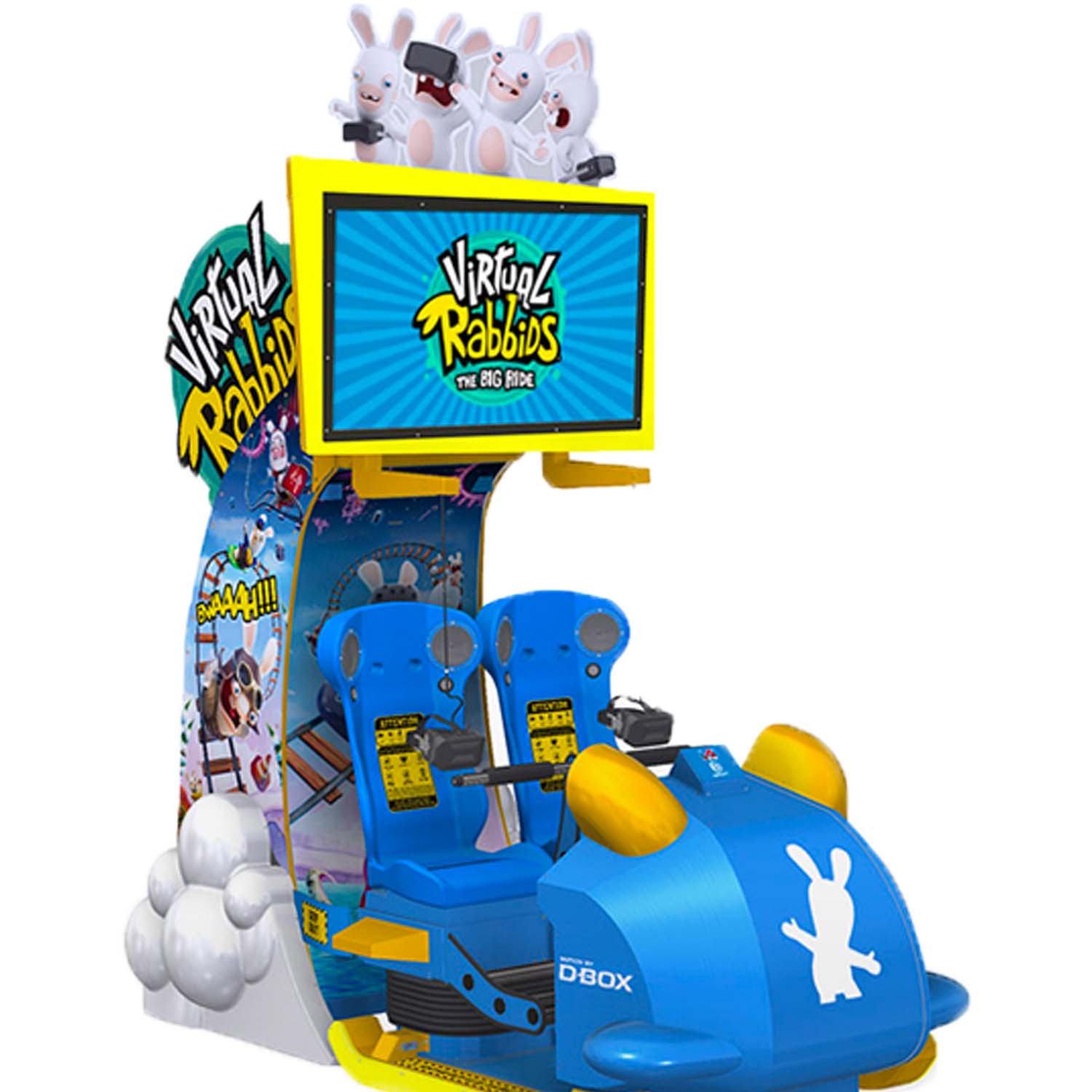 Virtual Reality Rides - Racing VR - Rabbids VR - Sportime USA